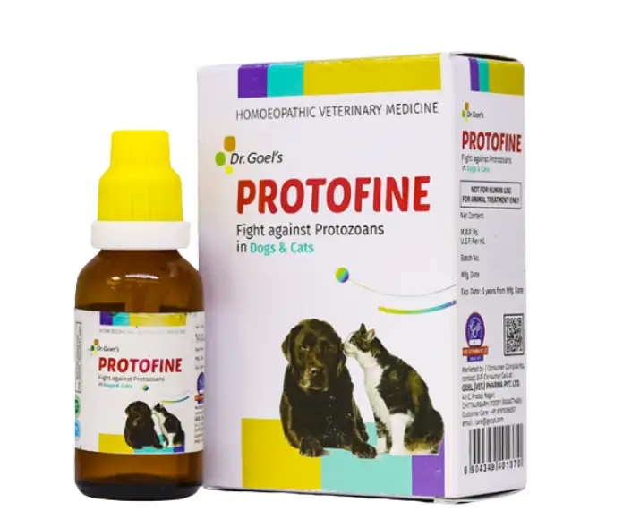 Dr Goel PROTOFINE Anti-Protozoan 30 Ml Ithinkpets.com